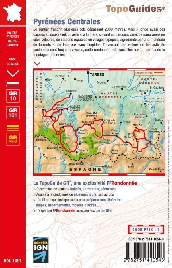 Pyrénées Centrales – GR® 10 – Randonnée en Occitanie, des Pyrénées à la ...