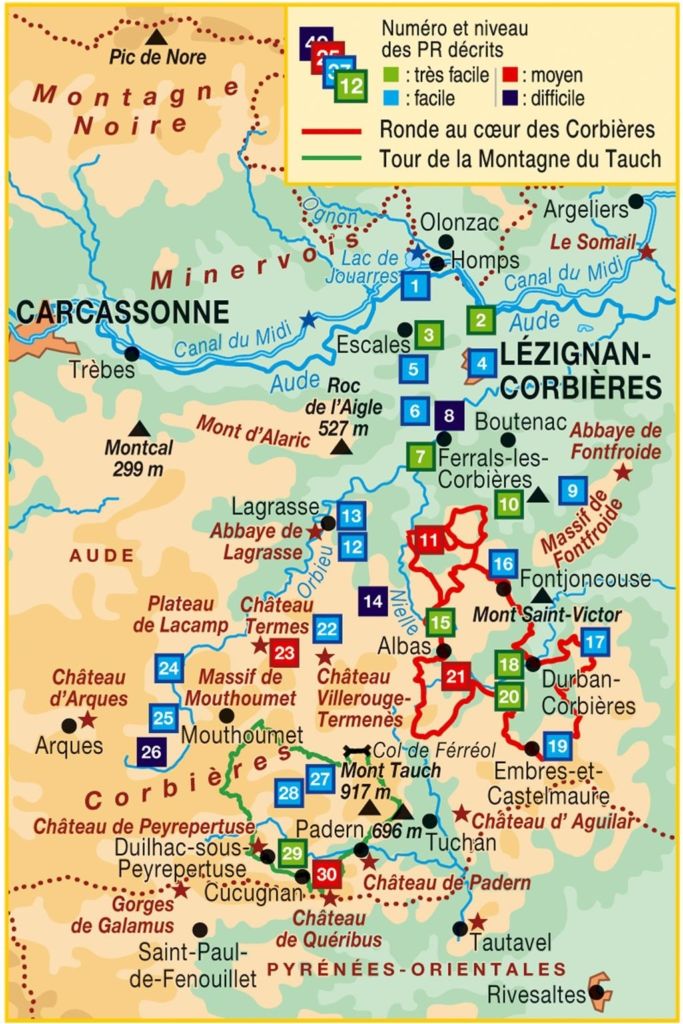Le Pays Corbières Minervois… à pied® – Randonnée en Occitanie, des ...