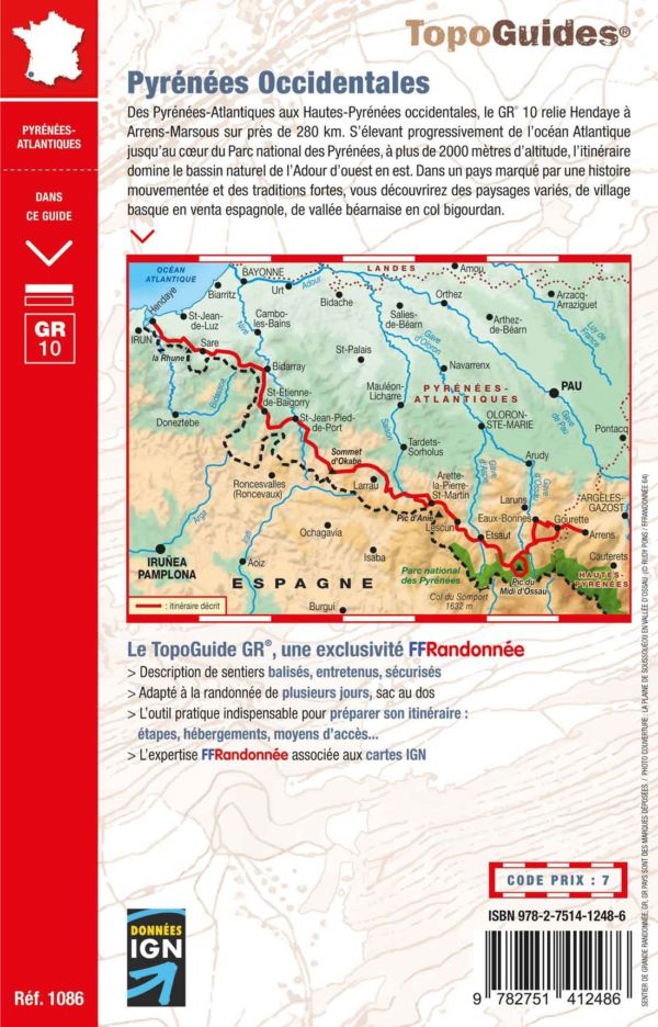 Pyrénées Occidentales – GR® 10 – Randonnée en Occitanie, des Pyrénées à ...